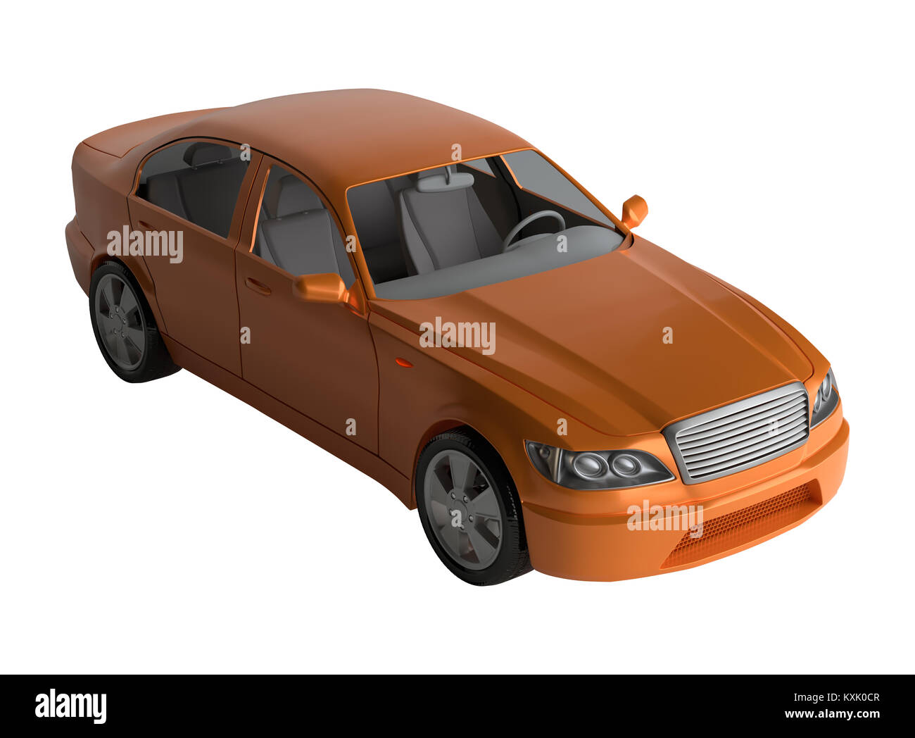 Generic brandless sports car Stock Photo - Alamy