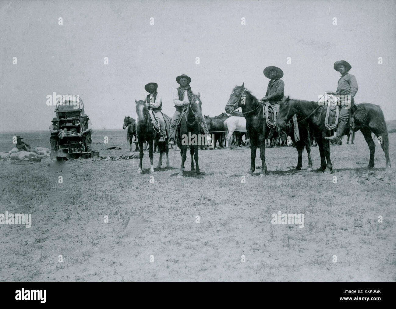 3 C Ranch Roundup Stock Photo - Alamy