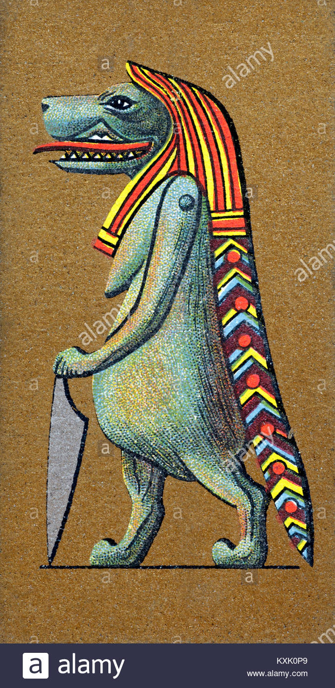 Depiction of the ancient Egyptian goddess Taourt Stock Photo - Alamy