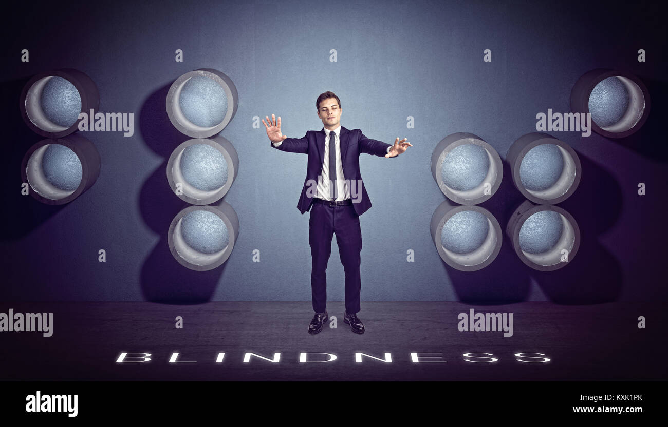 Background blindness hi-res stock photography and images - Alamy