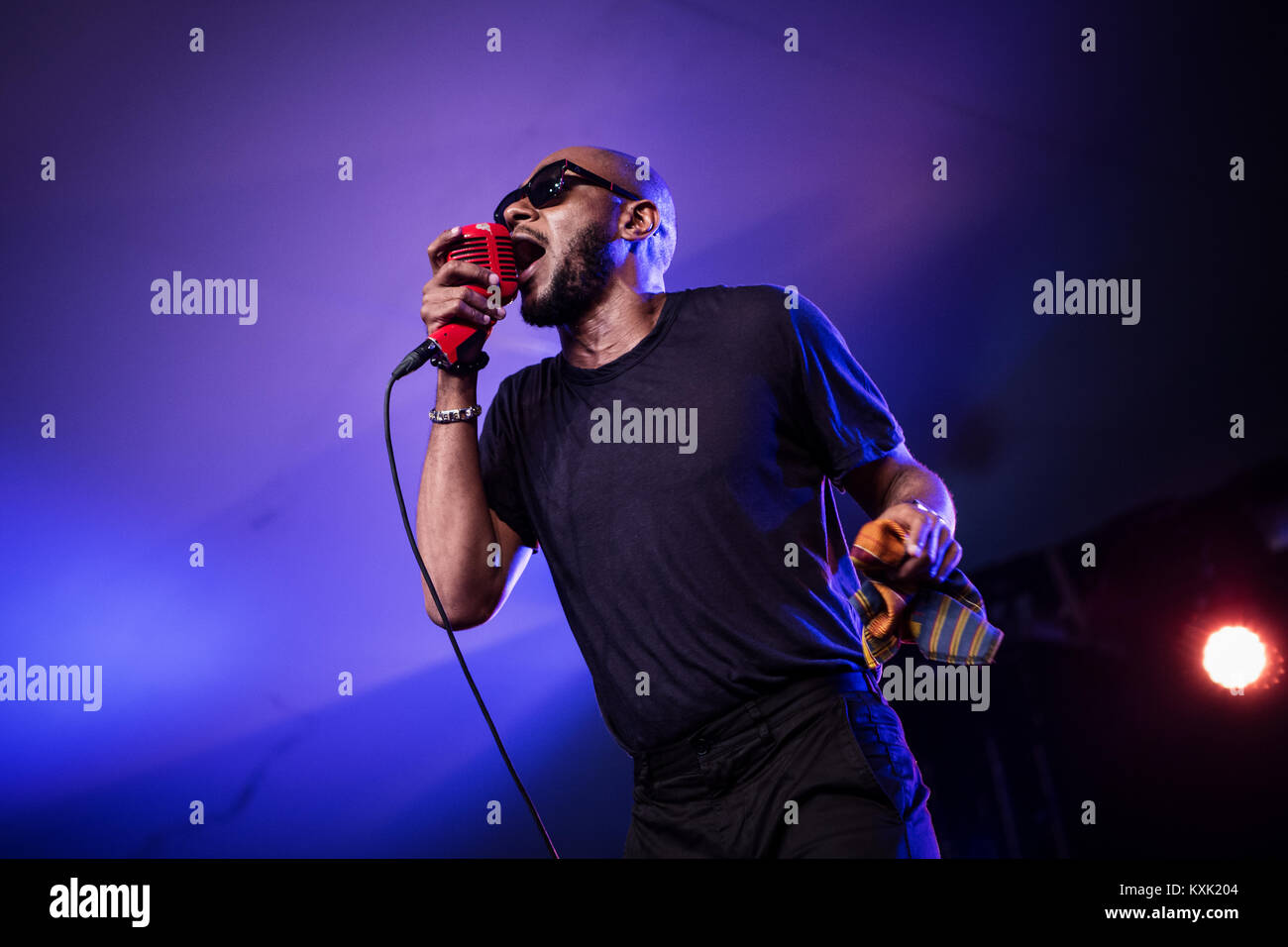 The American rapper, singer, poet and actor Yasiin Bey a.k.a. Mos Def ...