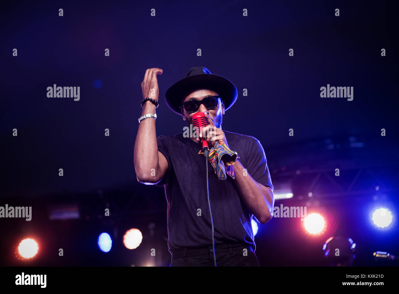 The American rapper, singer, poet and actor Yasiin Bey a.k.a. Mos Def ...