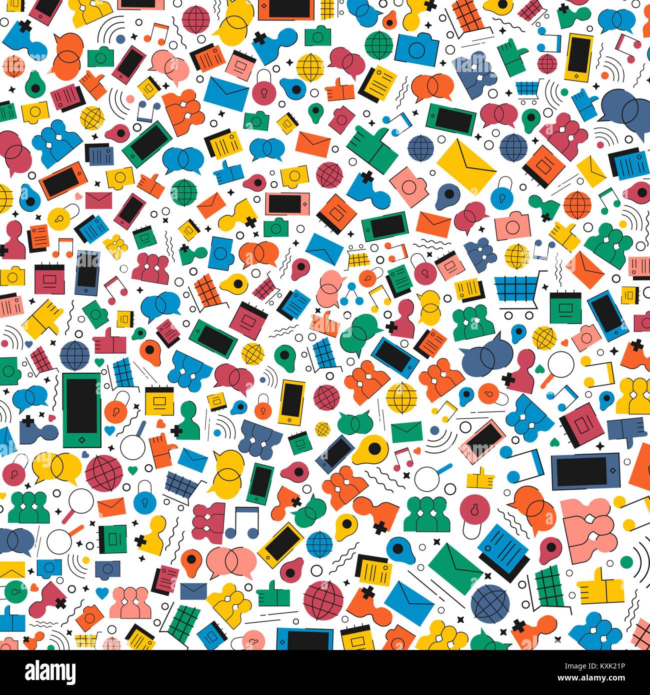 Social media background hi-res stock photography and images - Alamy