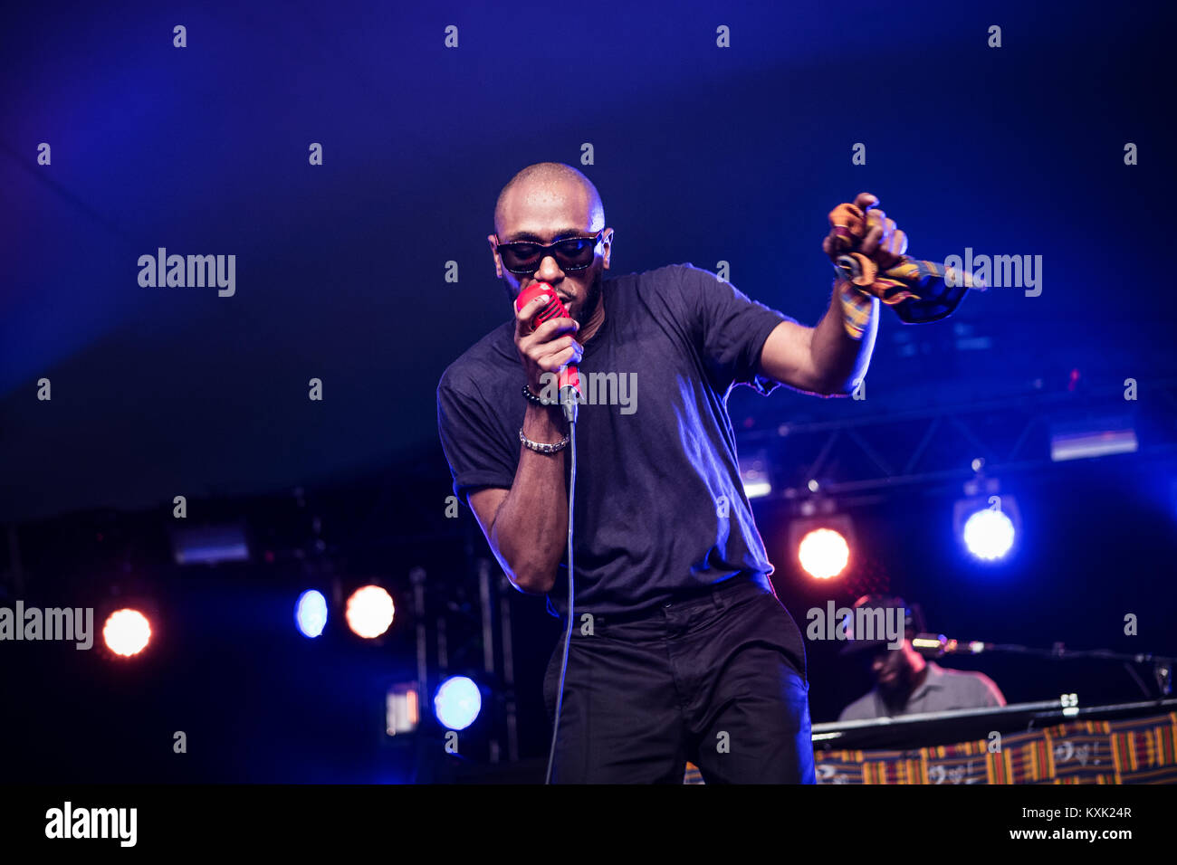 The American rapper, singer, poet and actor Yasiin Bey a.k.a. Mos Def ...