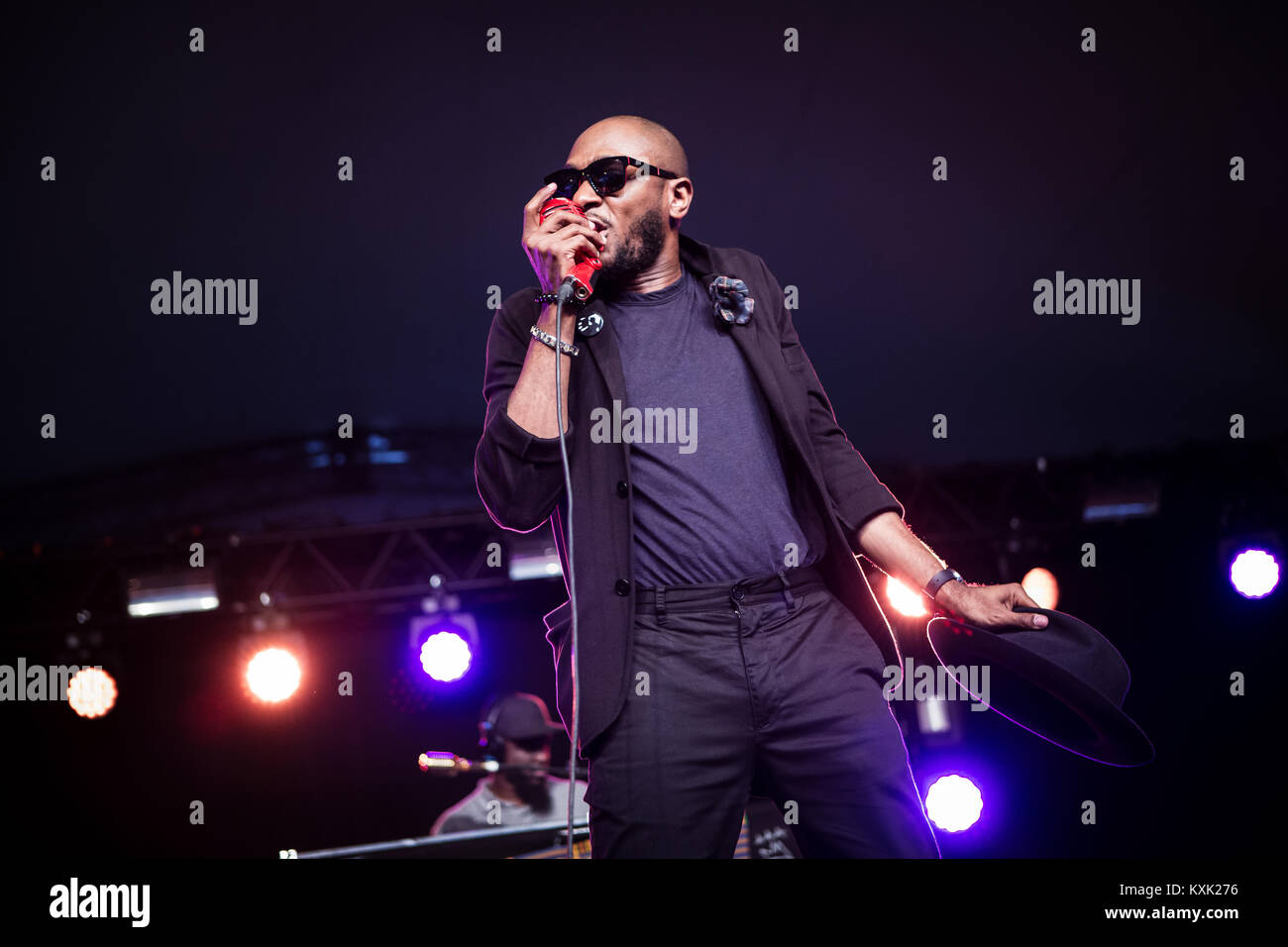 The American rapper, singer, poet and actor Yasiin Bey a.k.a. Mos Def ...