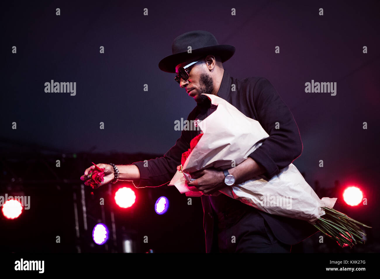 The American rapper, singer, poet and actor Yasiin Bey a.k.a. Mos Def ...