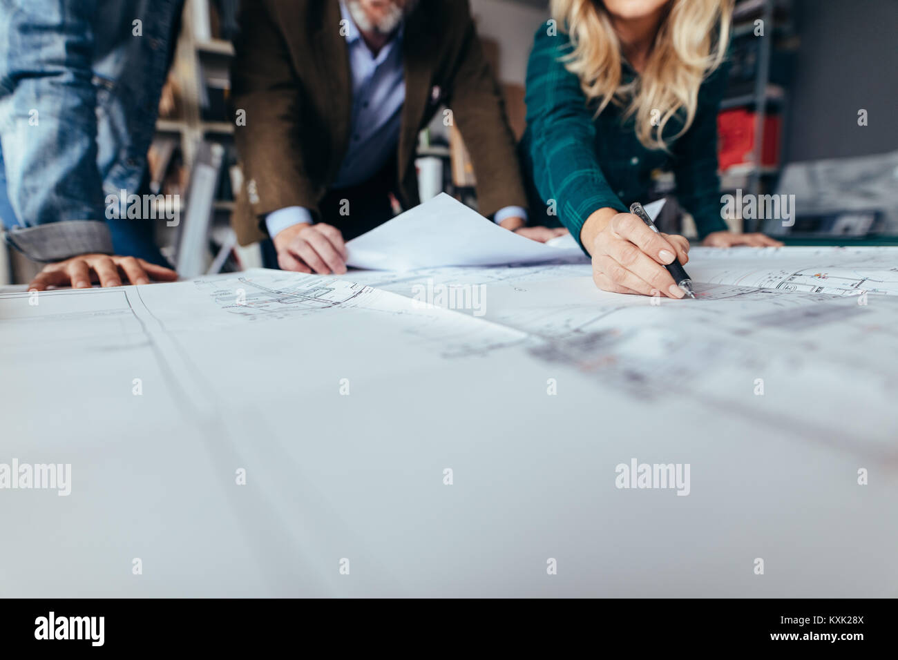 Working On Building Projects Stock Photos & Working On Building ...