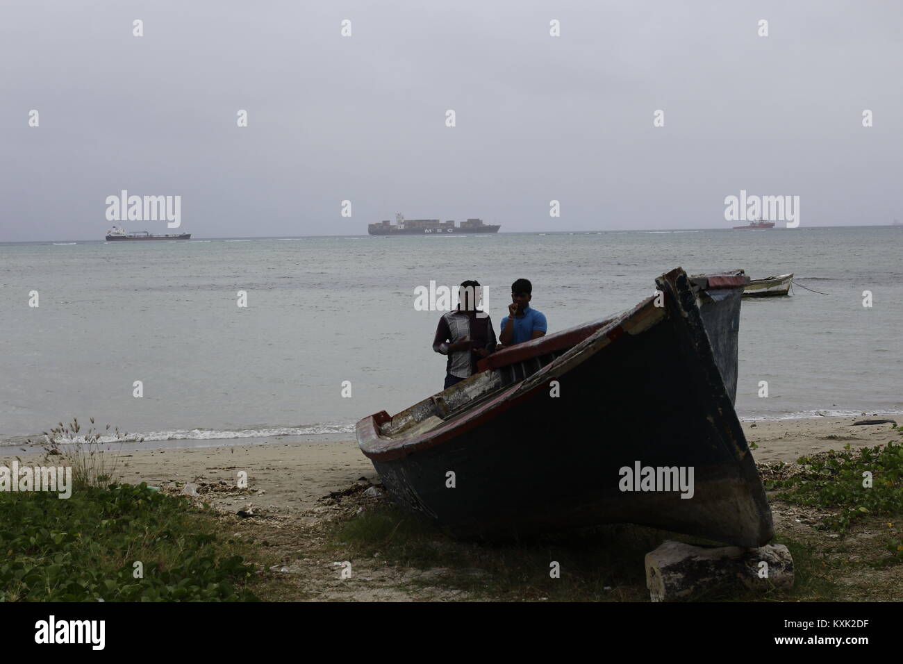 Pointe aux Sables Beach, Pointe aux Sables Beach is located in the ...
