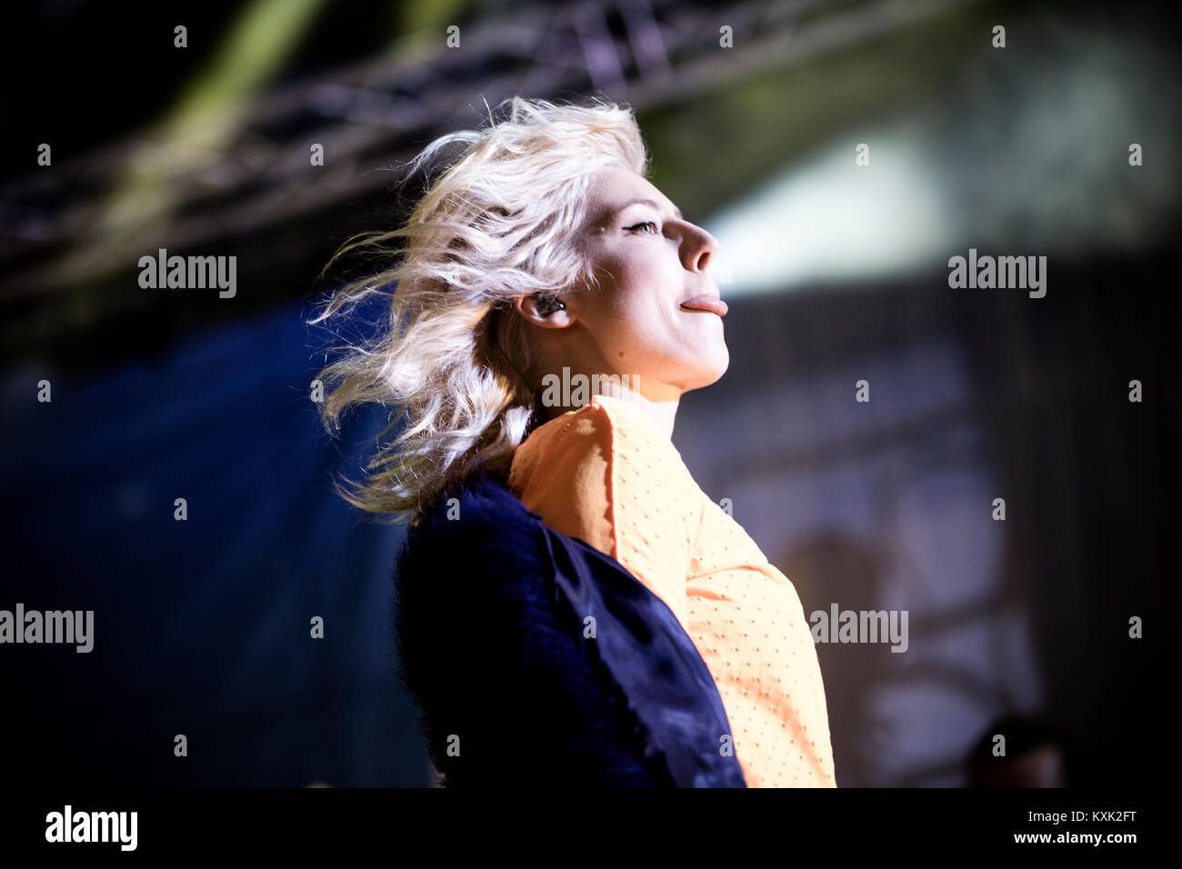 The Swedish pop singer, musician and songwriter Veronica Maggio ...
