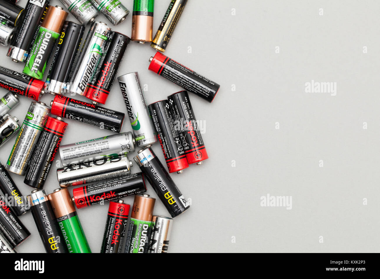 Branded garbage hi-res stock photography and images - Alamy