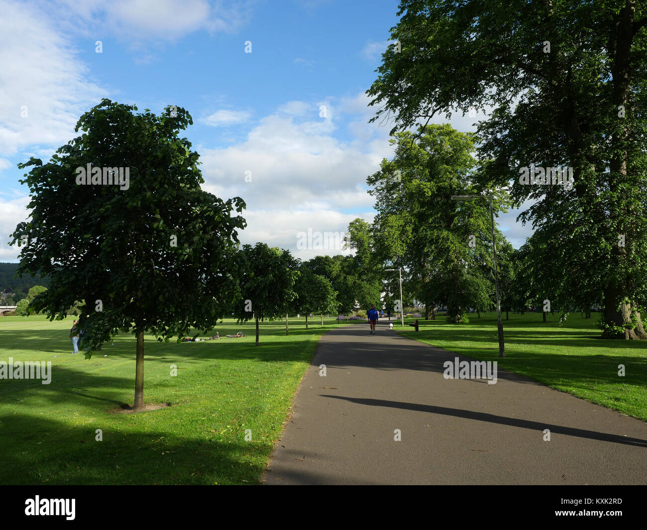 The river tay the north inch at perth hi-res stock photography and ...