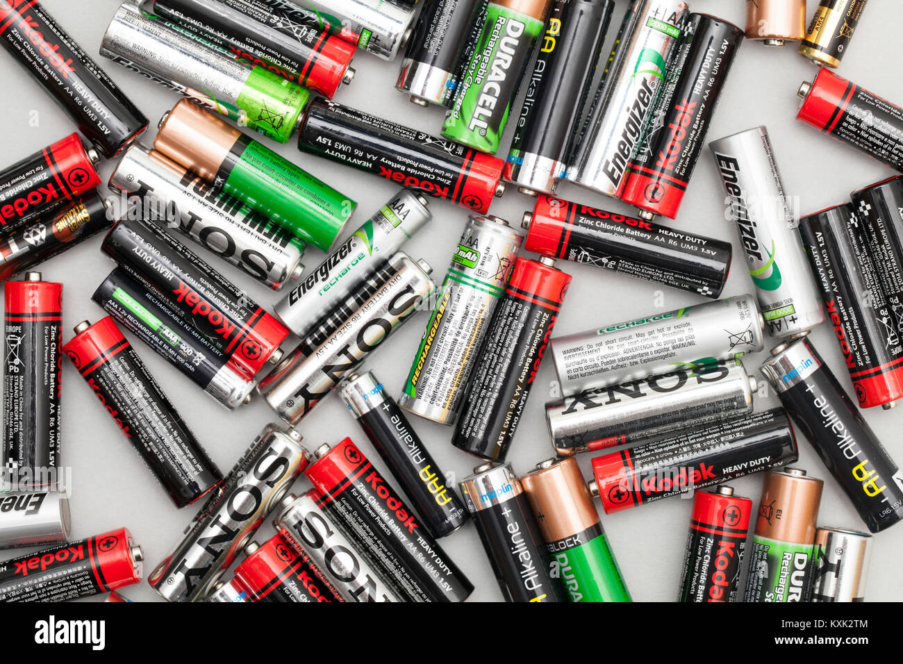 Branded batteries hi-res stock photography and images - Alamy