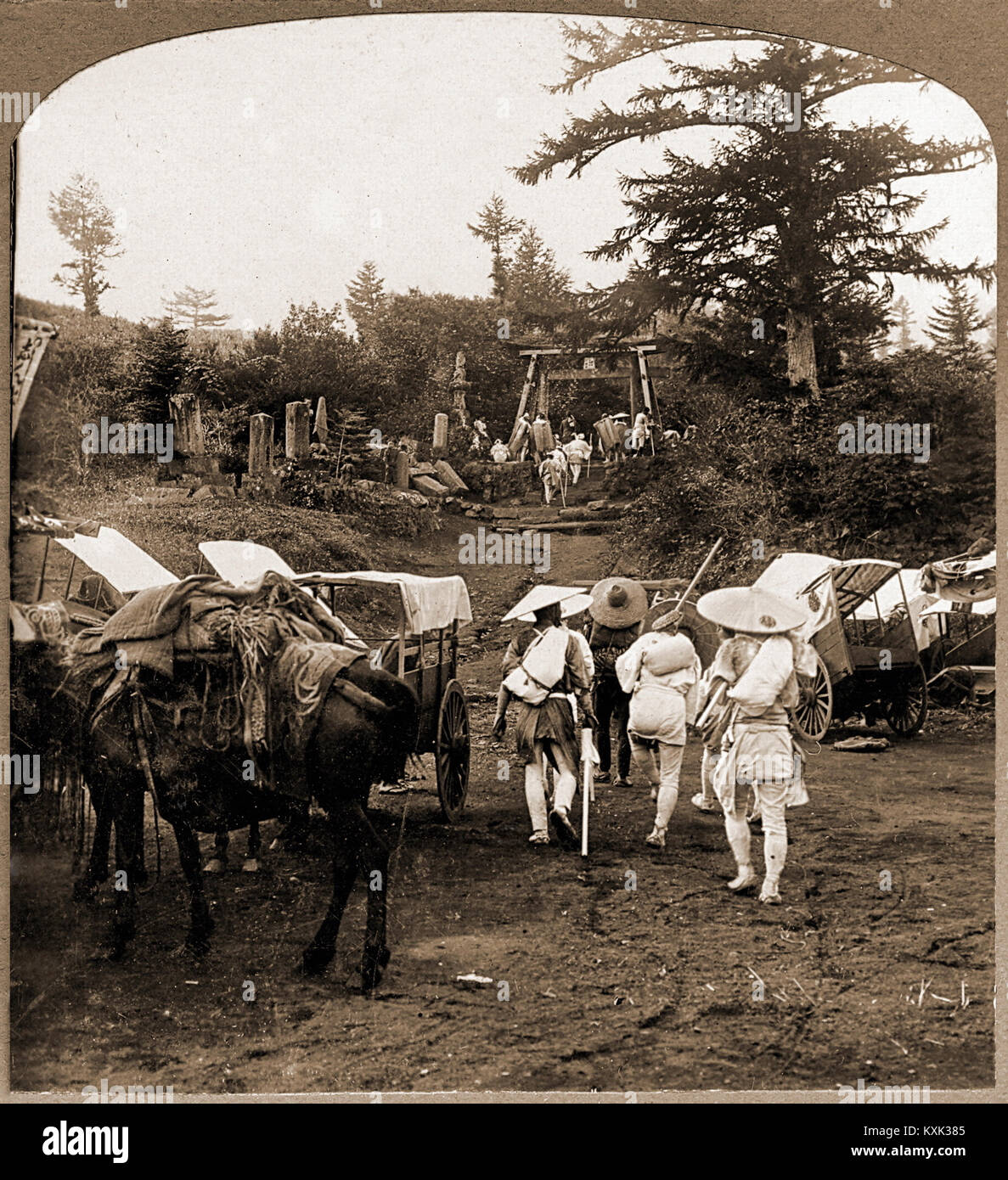 Japanese pilgrims hi-res stock photography and images - Alamy