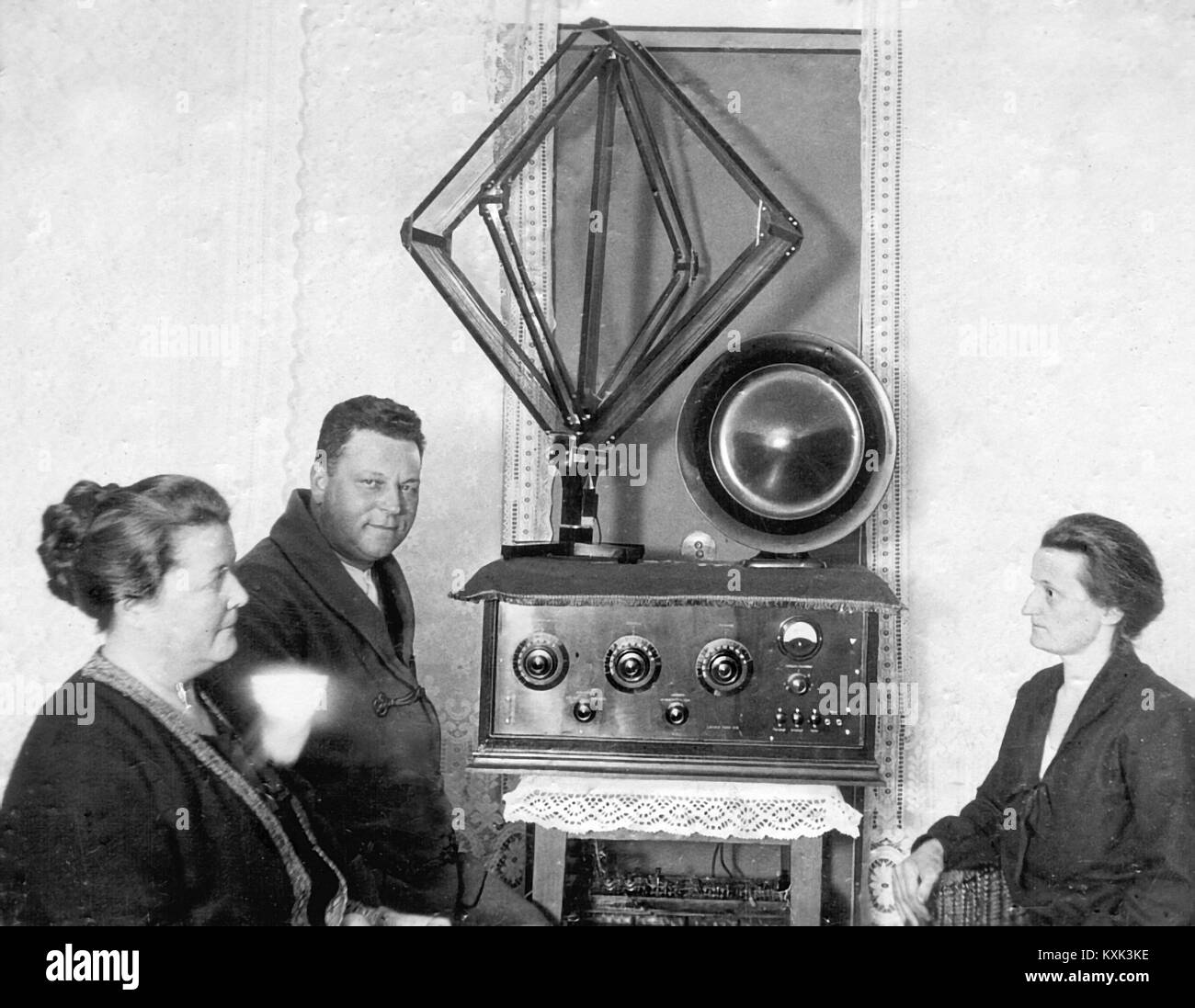 Radio transmitter or antenna Black and White Stock Photos & Images - Alamy