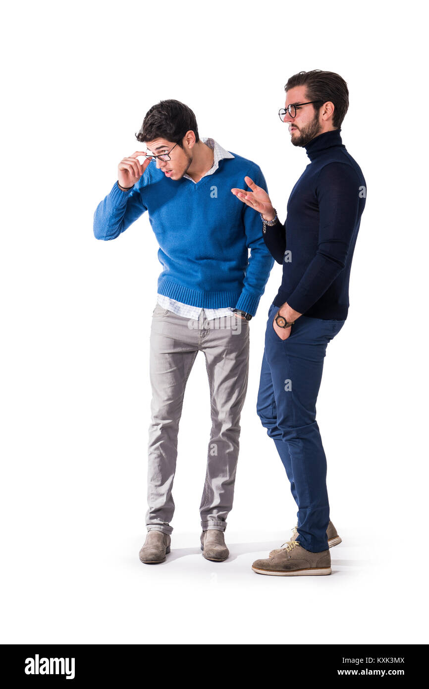 Two men people in Cut Out Stock Images & Pictures - Alamy