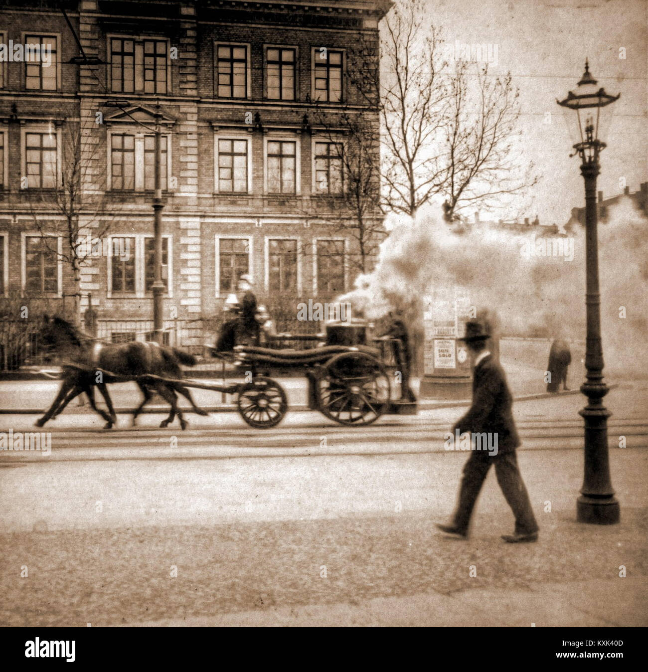 Steam fire engine firefighter hi-res stock photography and images - Alamy