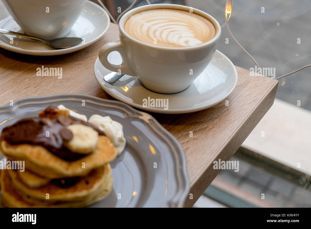 Hot coffee milk chocolate hi-res stock photography and images - Alamy
