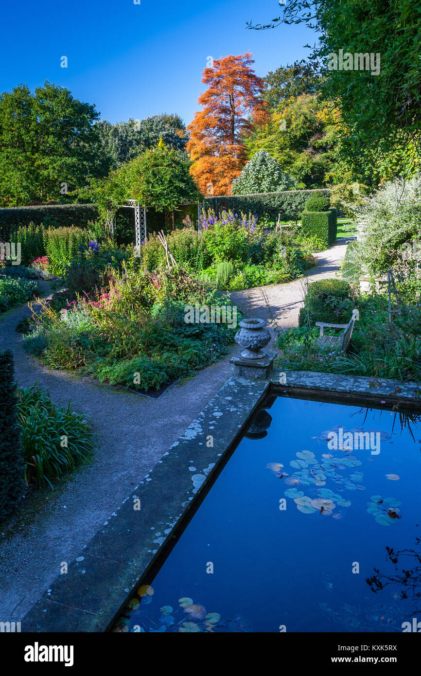 Holker Hall garden, Cumbria Stock Photo - Alamy