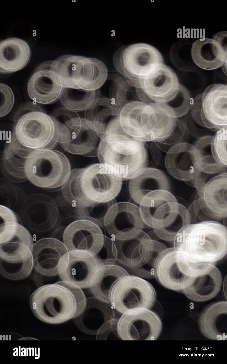 Mirror Lens Doughnut Ring Bokeh Effect. Catadioptric Lens Out of Focus Highlights. Abstract ...