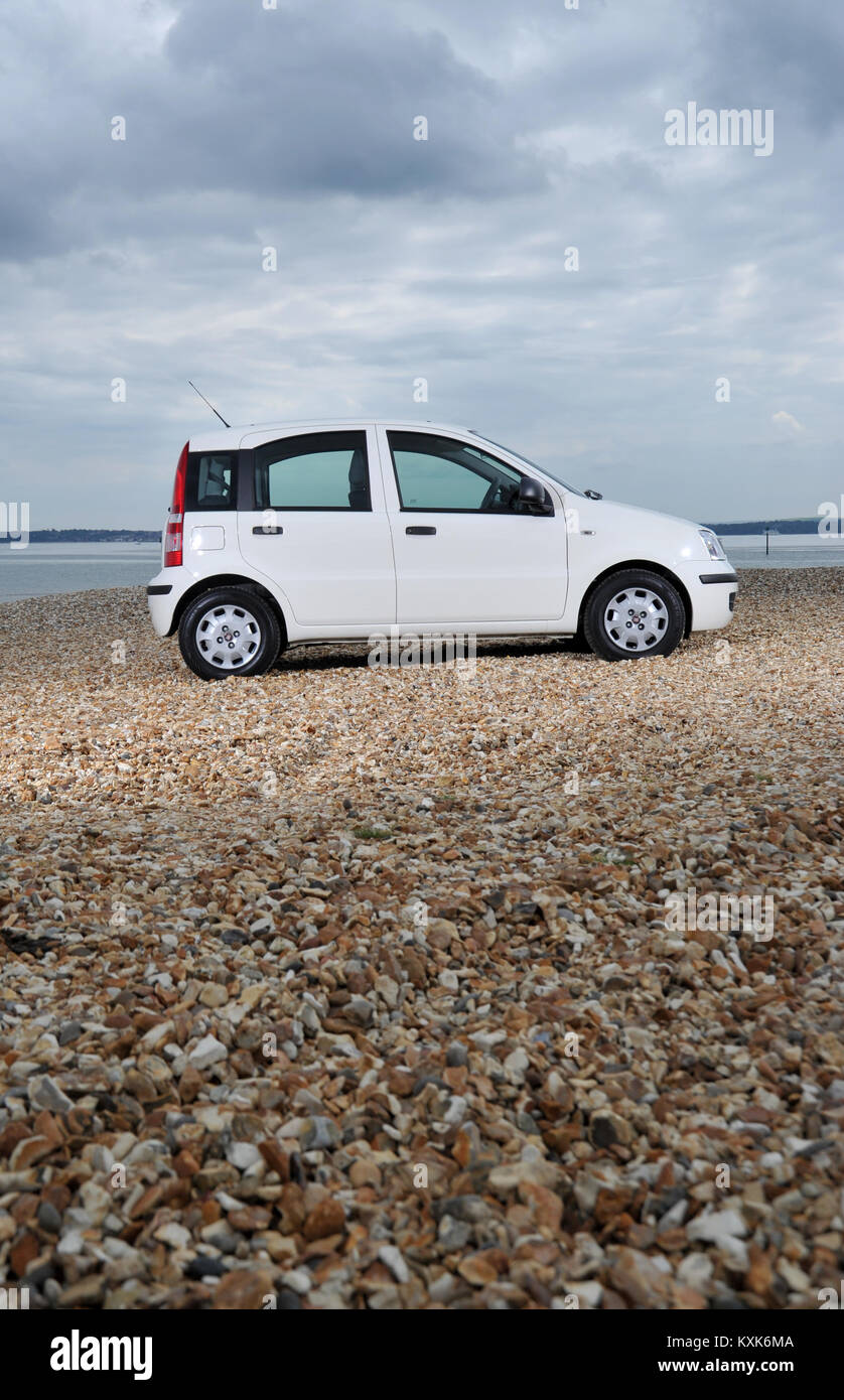 2011 Fiat Panda small Italian car Stock Photo - Alamy