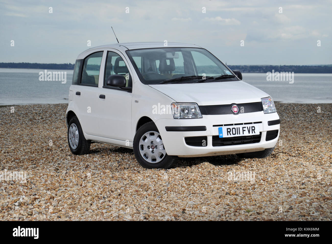 2011 Fiat Panda small Italian car Stock Photo - Alamy