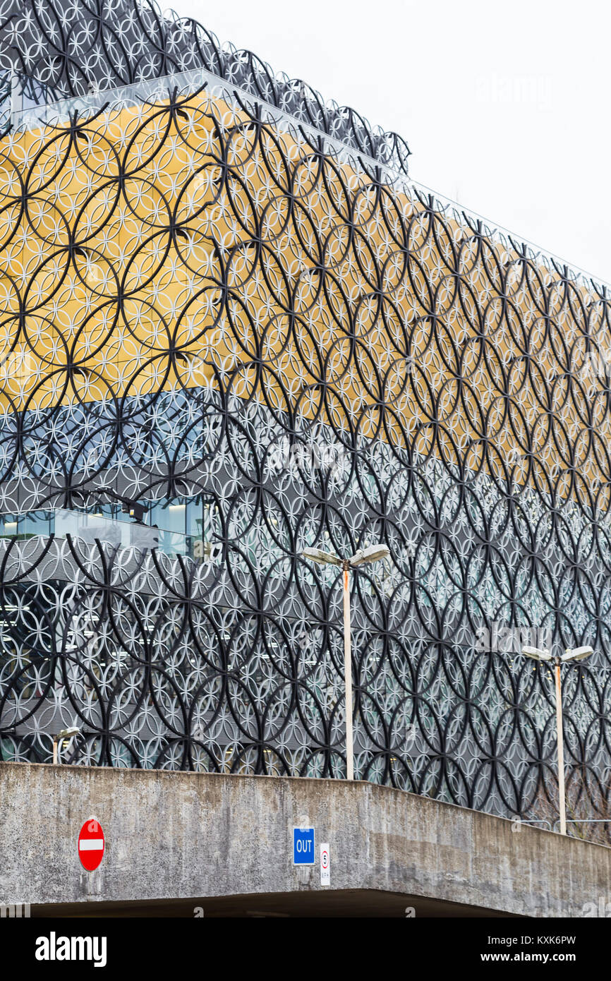 The new library of Birmingham situated on the west of the city centre ...