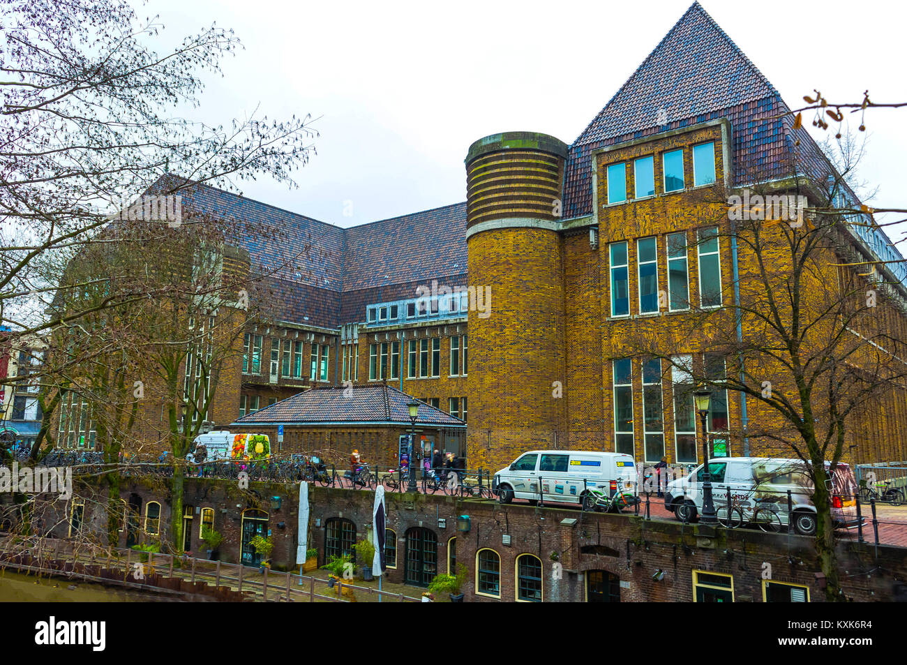 Typical Dutch Houses In Utrecht High Resolution Stock Photography and ...