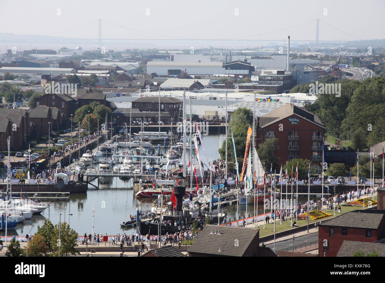 Hull rooftop scenes Stock Photo - Alamy