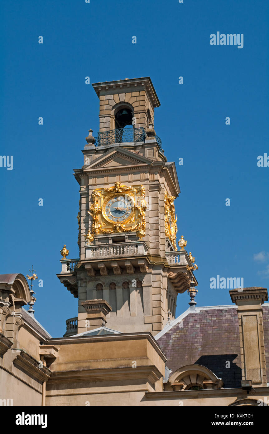 Cliveden House, Clock Tower, Buckinghamshire, England Stock Photo - Alamy