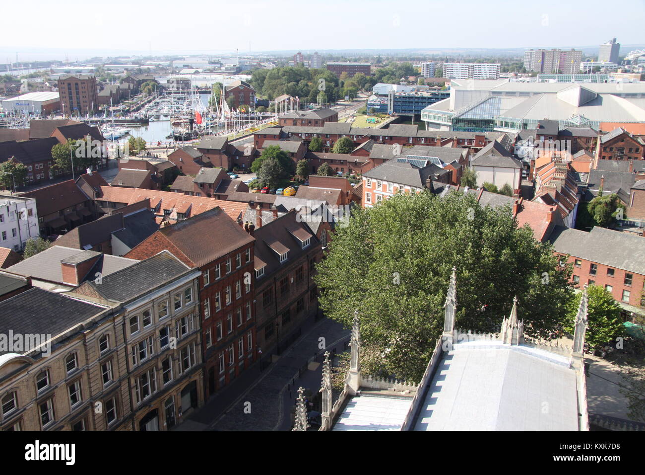 Hull rooftop scenes Stock Photo - Alamy