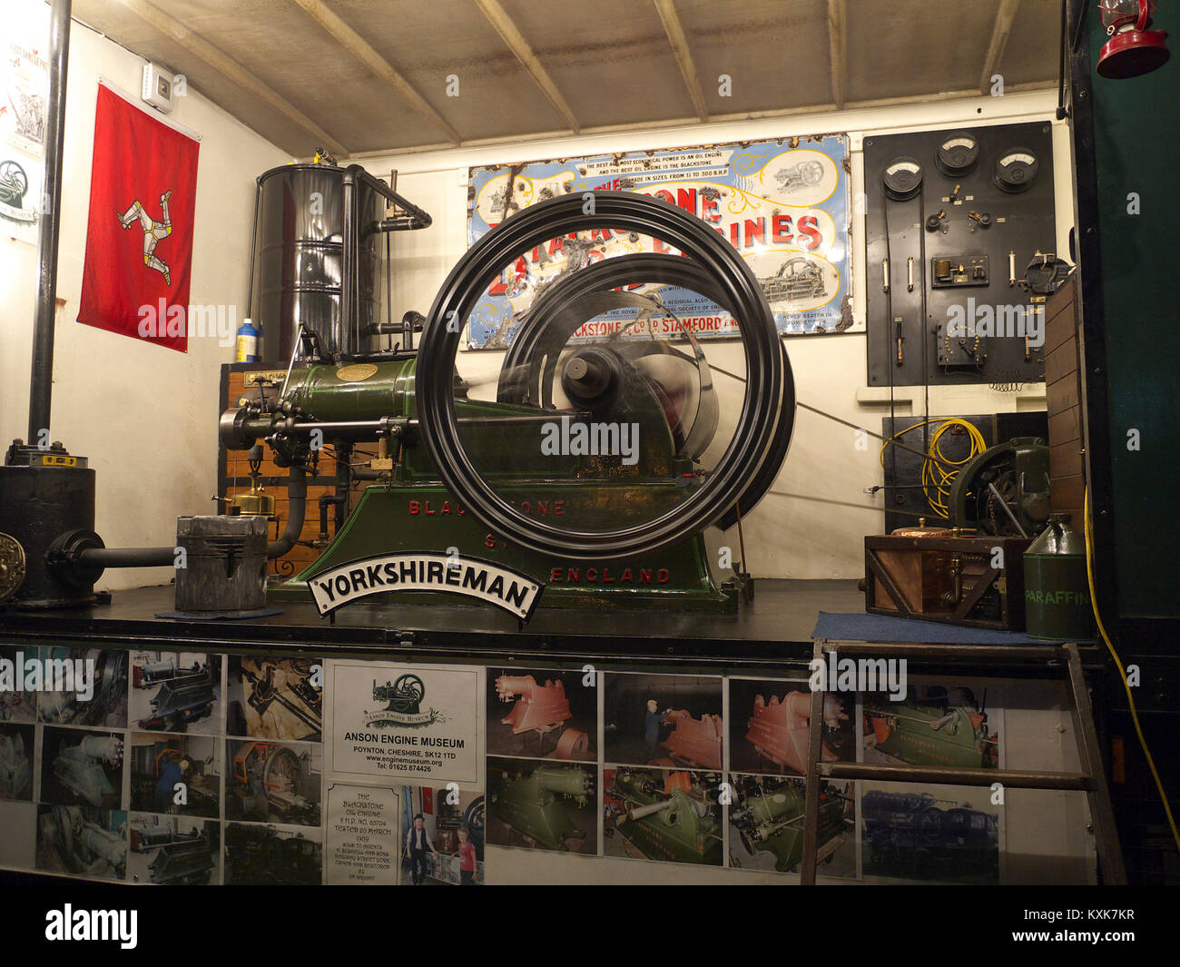 "Yorkshireman" a Blackstone stationary engine at Lincoln steam rally ...