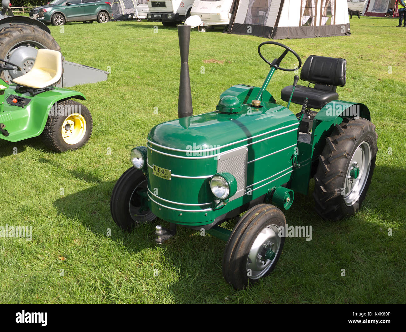 Miniature diesel field master tractor at Normanby Hall Stock Photo - Alamy