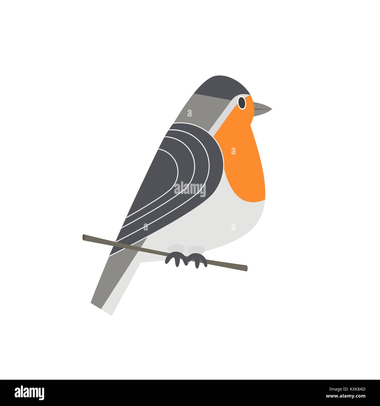 Robin Bird Drawing Drawing Stock Photos & Robin Bird Drawing Drawing ...