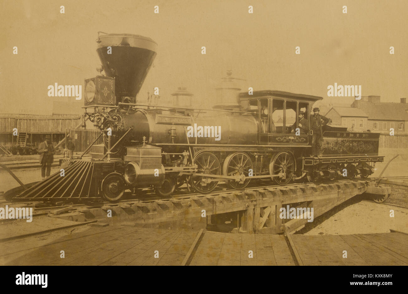 Steam engine construction hi-res stock photography and images - Alamy