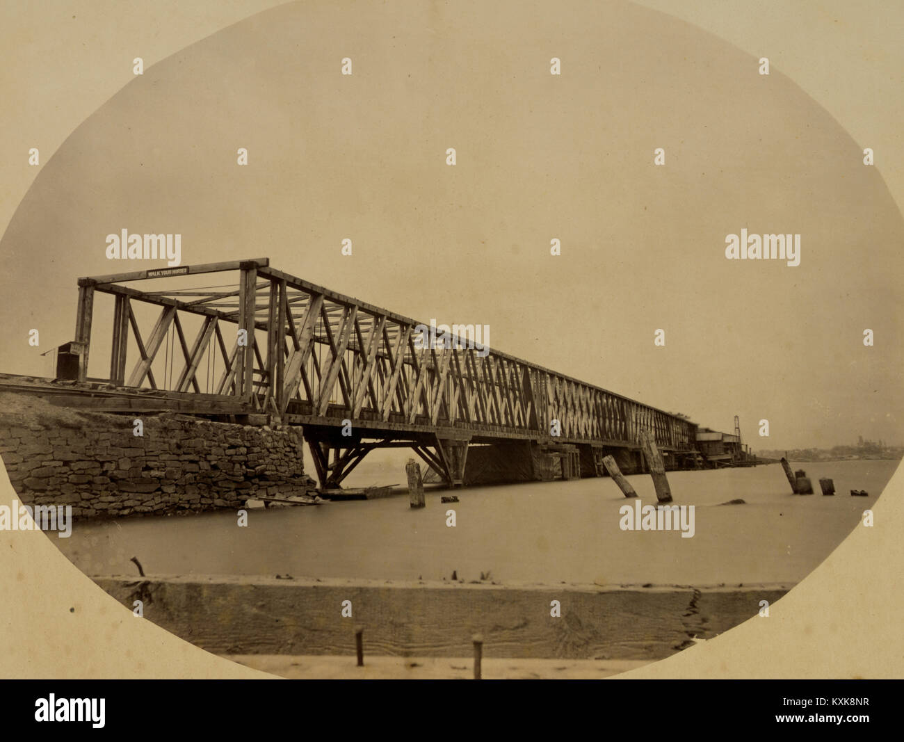 Civil war and bridge and virginia hi-res stock photography and images ...