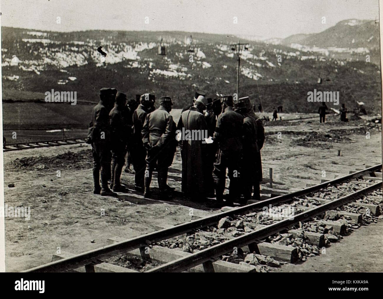 The opening of the Fleimstalbahn railway line on April 28, 1917, was a ...