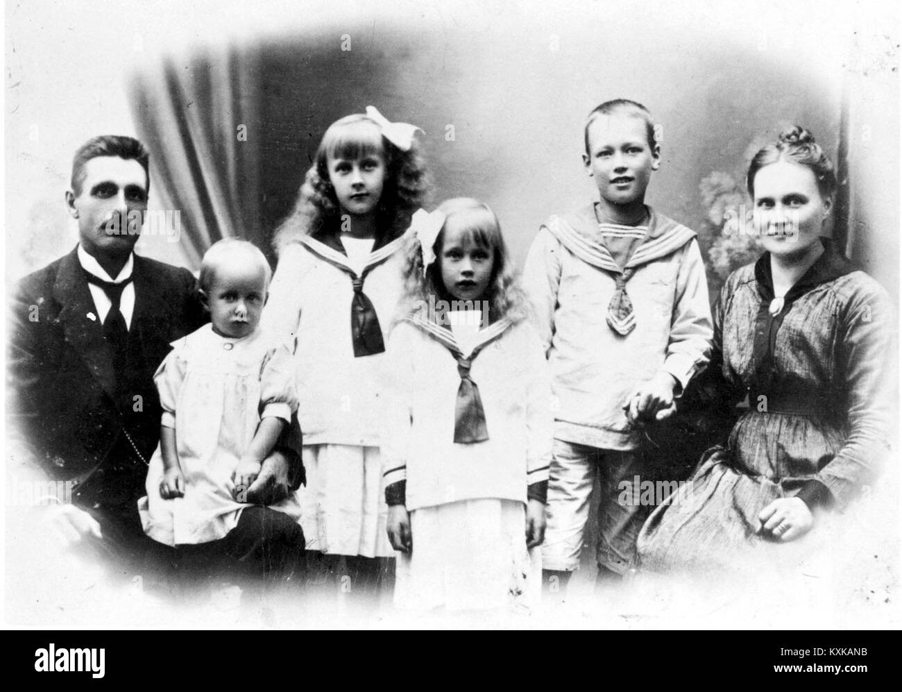 A childhood photograph of Astrid Lindgren, the Swedish author famous ...