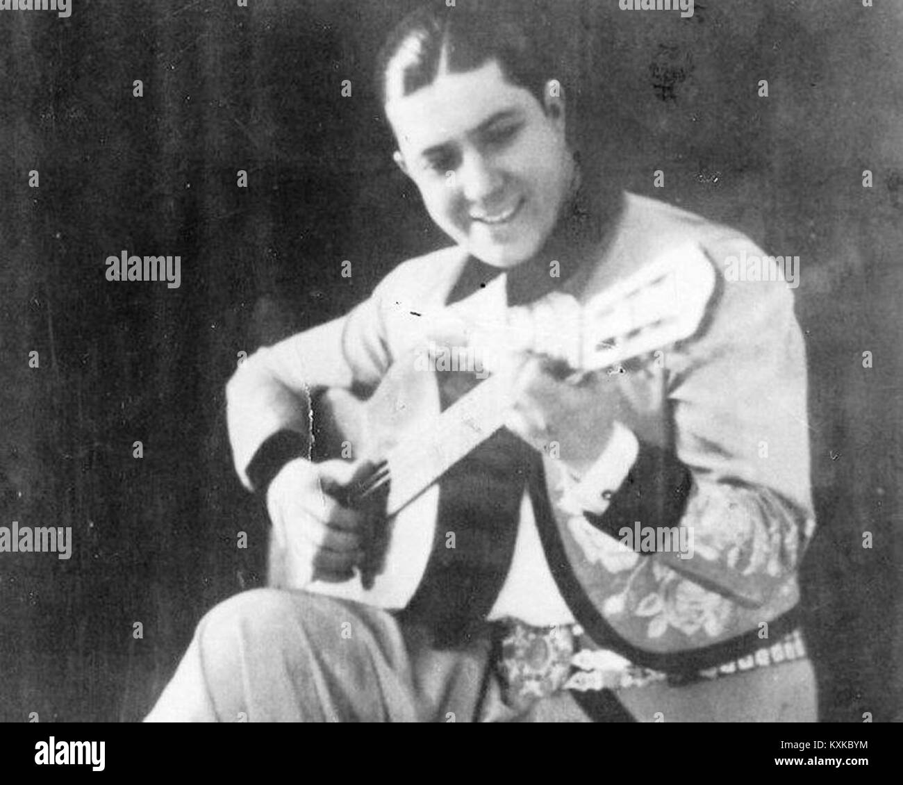 This image or document features Carlos Gardel, a famous Argentine tango ...