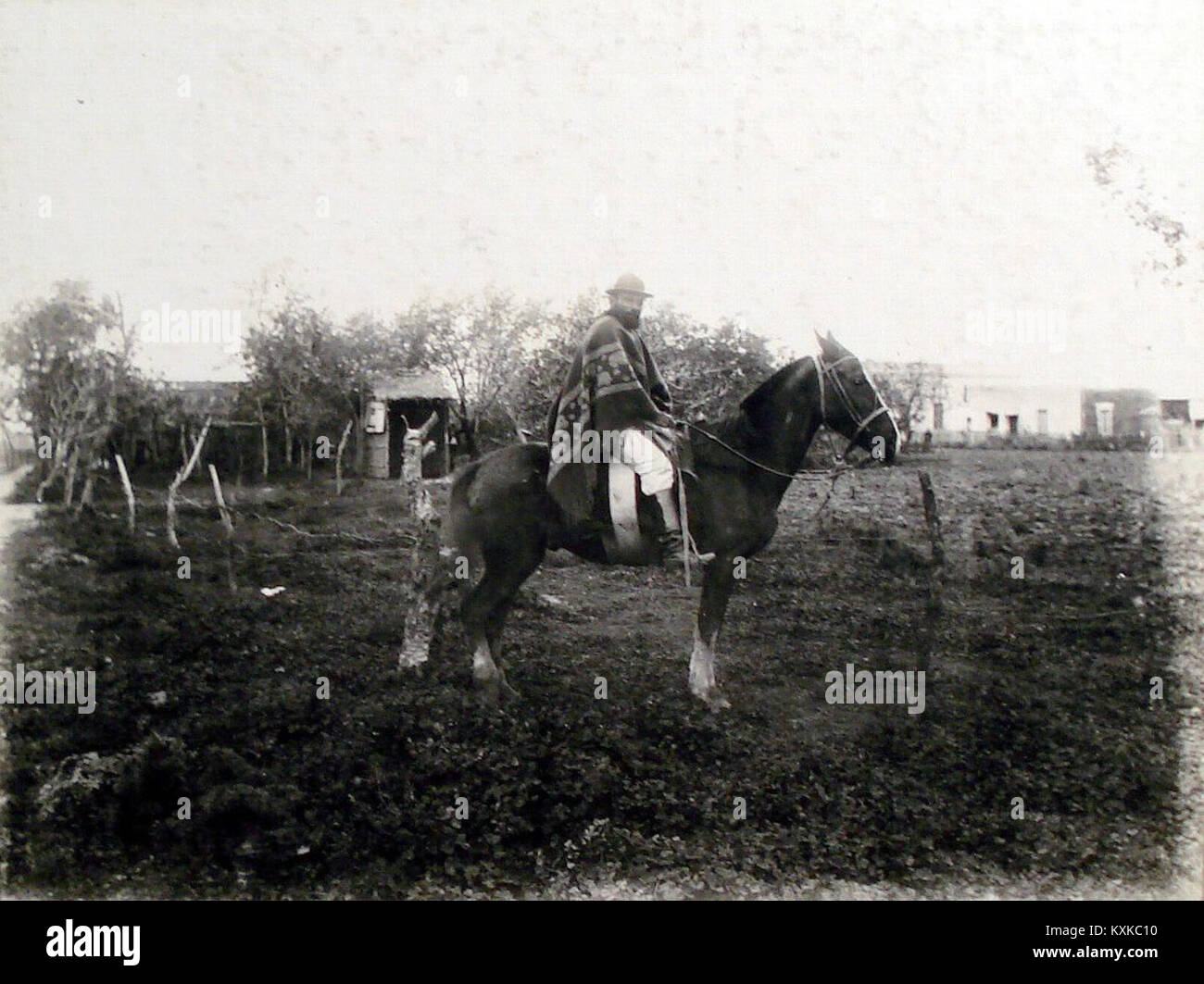 Archivo General de la Nación Argentina 1890 aprox, Tropero Stock Photo ...
