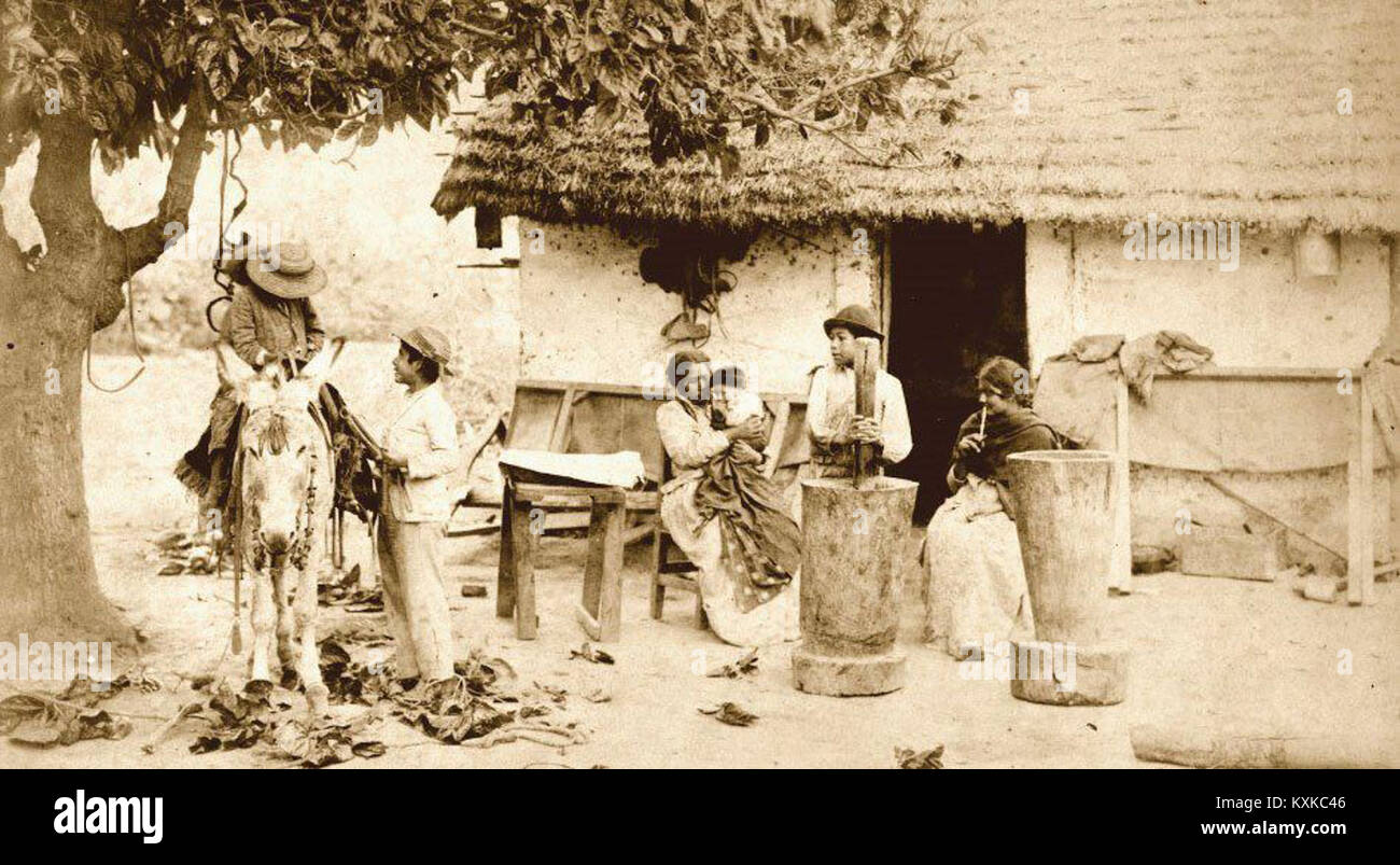 Archivo General de la Nación Argentina 1890 aprox Jujuy familia rural ...