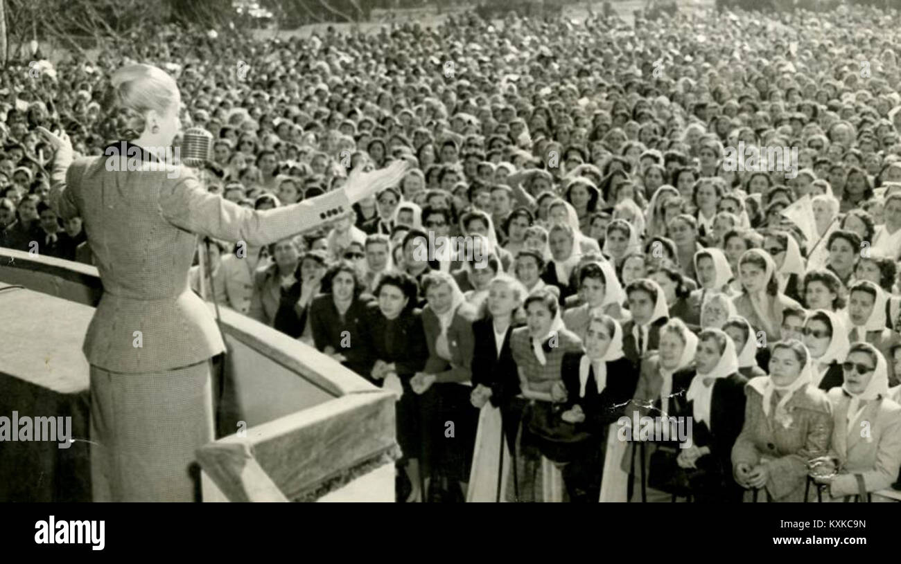 Evita peron 1947 hi-res stock photography and images - Alamy