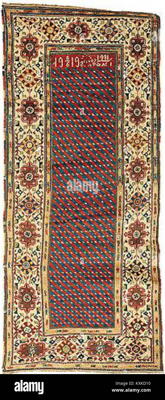 Kazak rug hi-res stock photography and images - Alamy