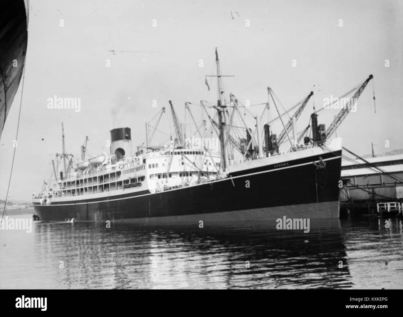 Ships in wellington harbour ships in wellington harbour Black and White ...