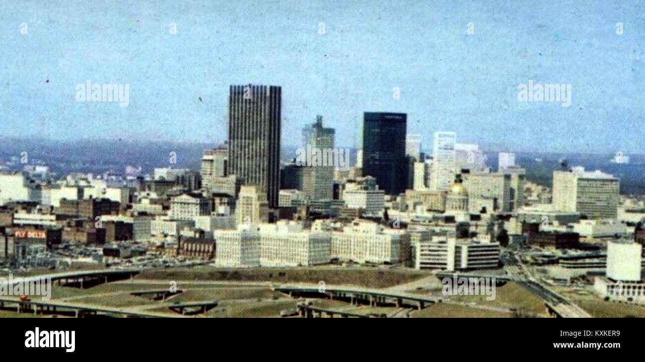 Downtown atlanta 1970s hi-res stock photography and images - Alamy