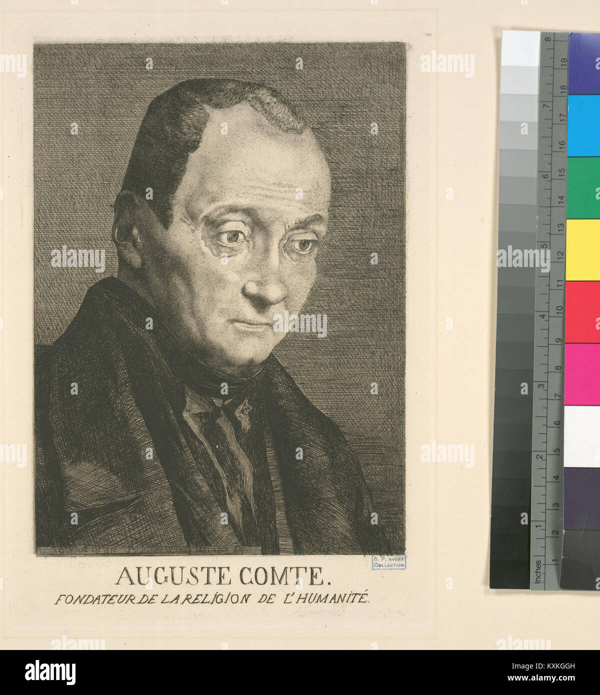 Auguste comte hi-res stock photography and images - Alamy