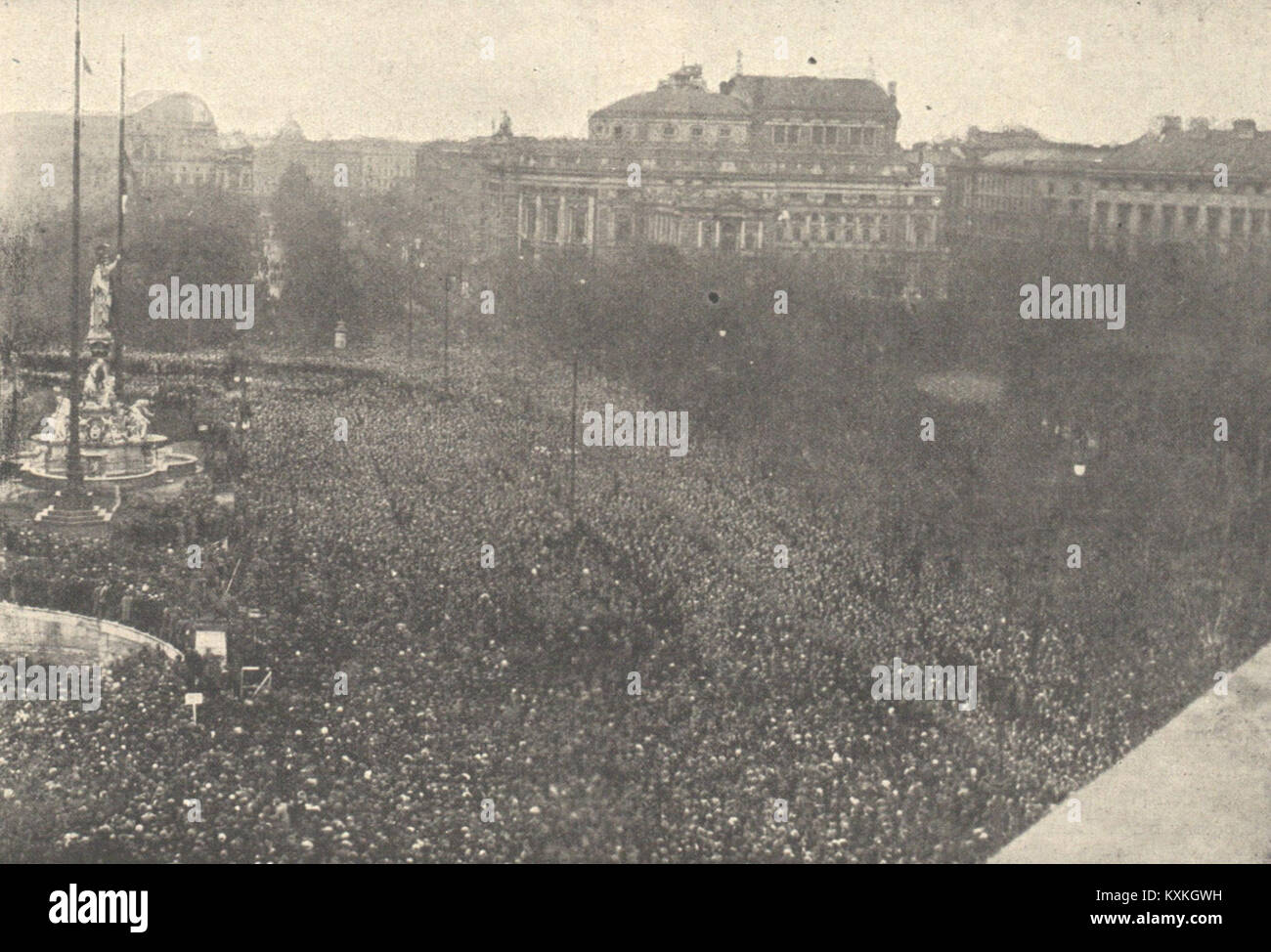 Declaration of world war i austria hi-res stock photography and images ...