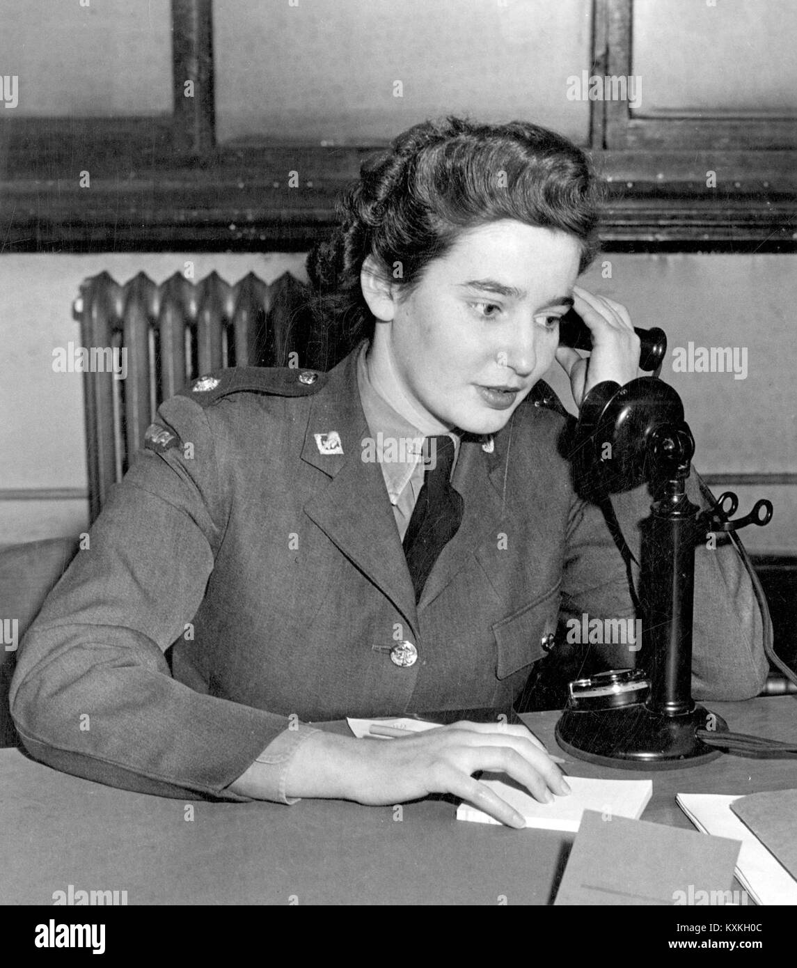 Canadian womens army corps member hi-res stock photography and images ...