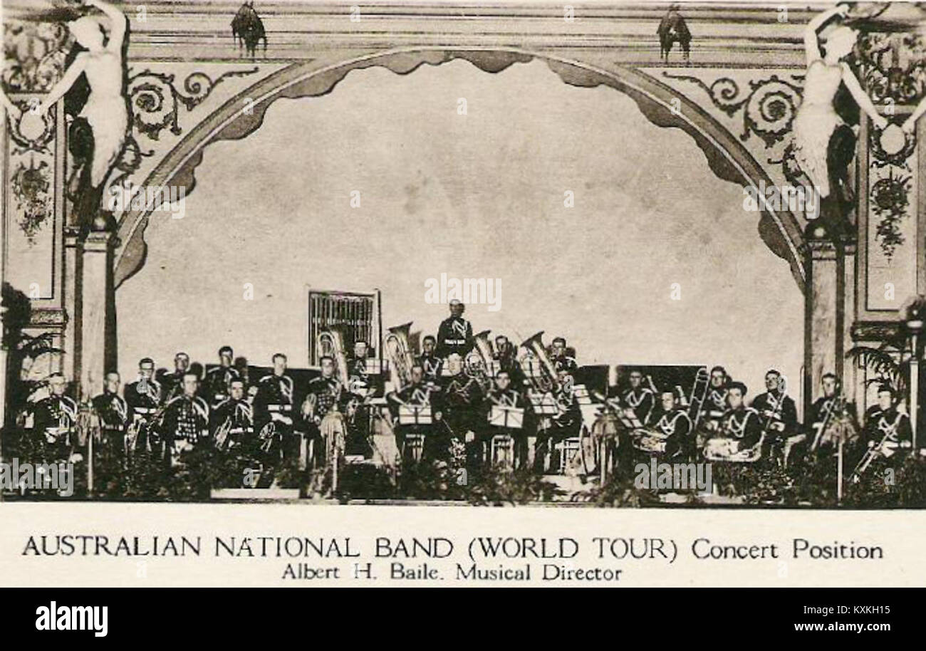 The Australian National Band, formed in 1924, is a musical ensemble ...