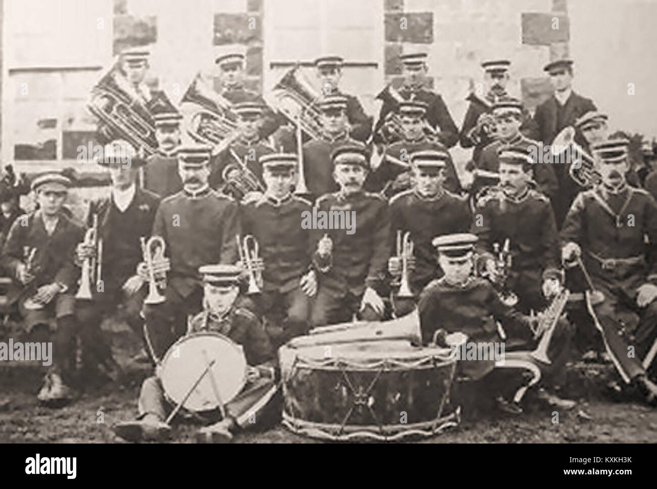 The Port Fairy Brass Band, active in 1905 in Australia, is known for ...