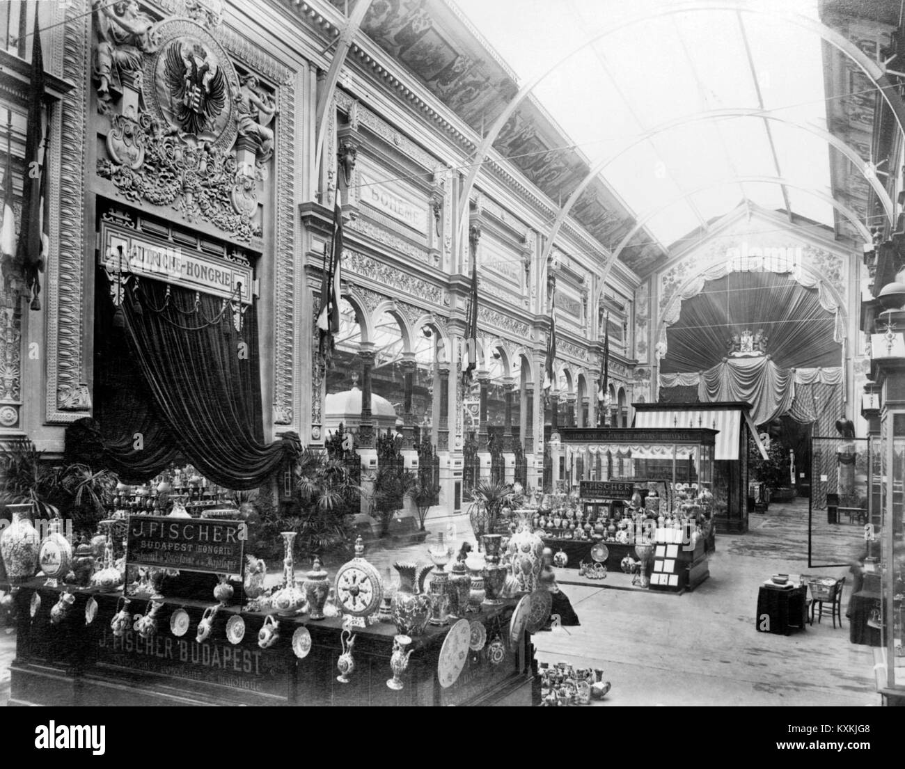 A historical image of the Austrian-Hungarian Empire's presentation at ...
